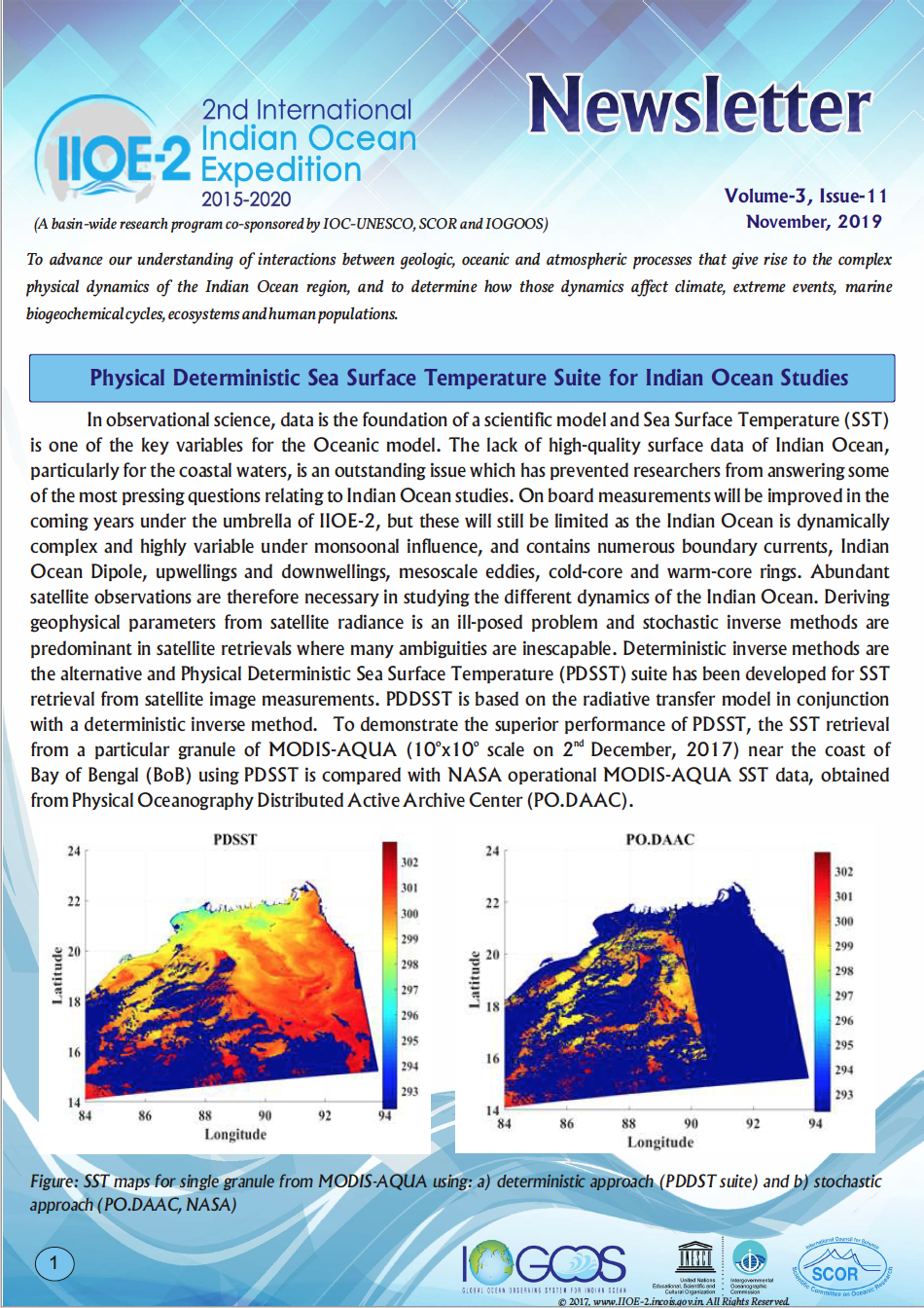 Newsletters – Indian Ocean Expedition US
