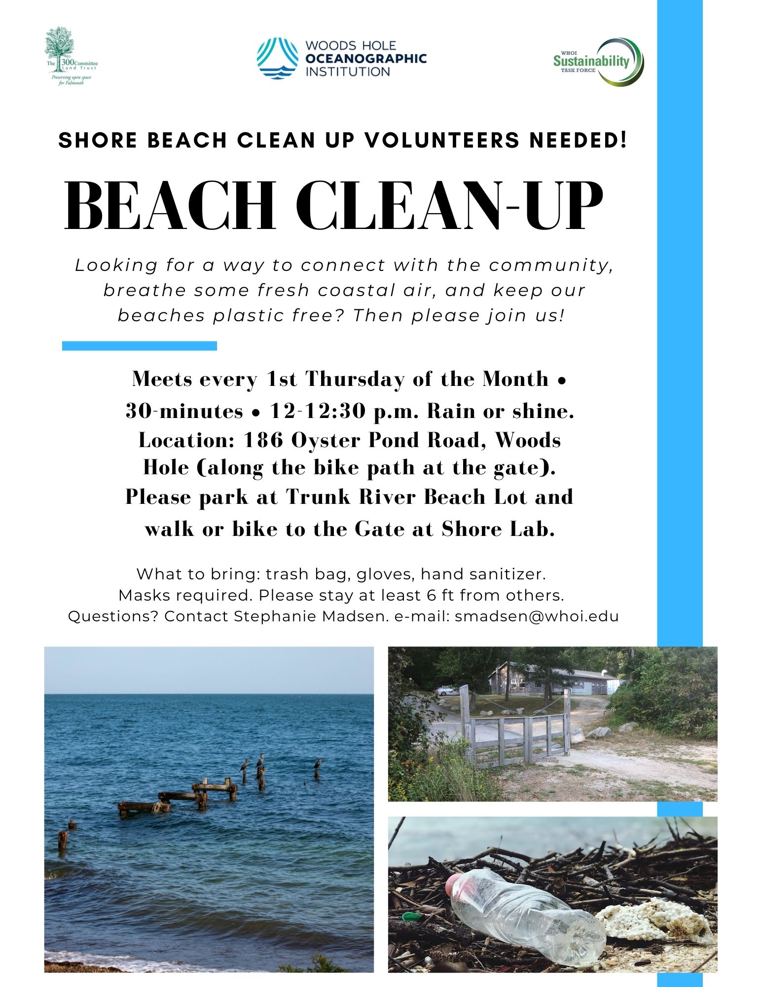 Shore Beach Clean Up Volunteers Needed! – Sustainability Task Force